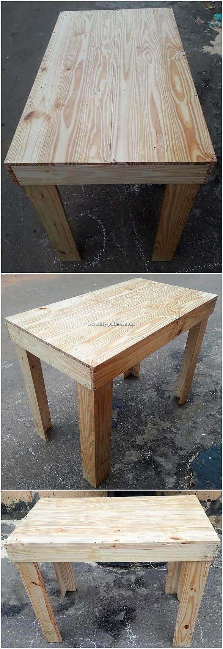Recycled Pallet Table | DIY Pallet Creations