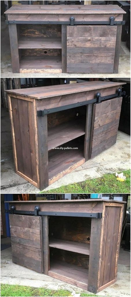 Pallet Wood Cabinet | DIY Pallet Creations
