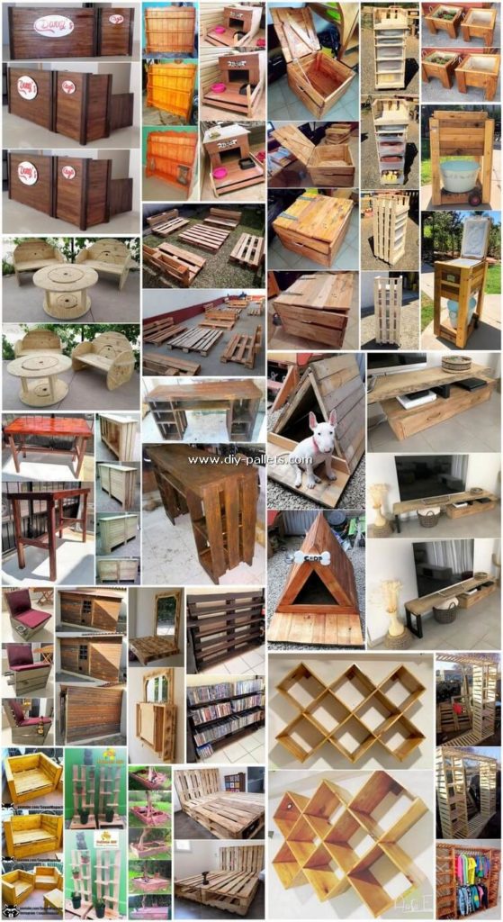 Genius Wood Scraped Pallets Recycling Projects | DIY Pallet Creations